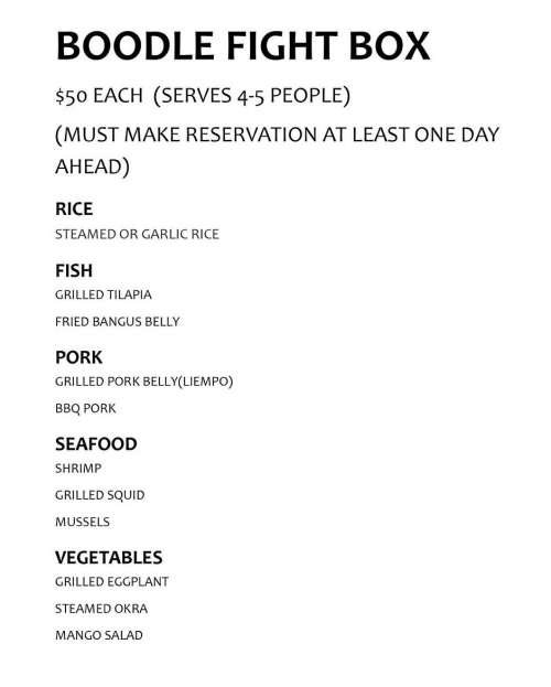 LAKAY Kusina menu in Scarborough, Ontario, Canada