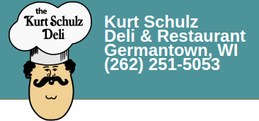 Menu for Kurt Schulz Deli - Germantown in Germantown, WI | Sirved