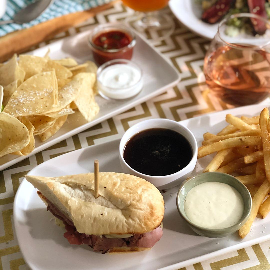 Houlihan's menu in Denton, Texas, USA