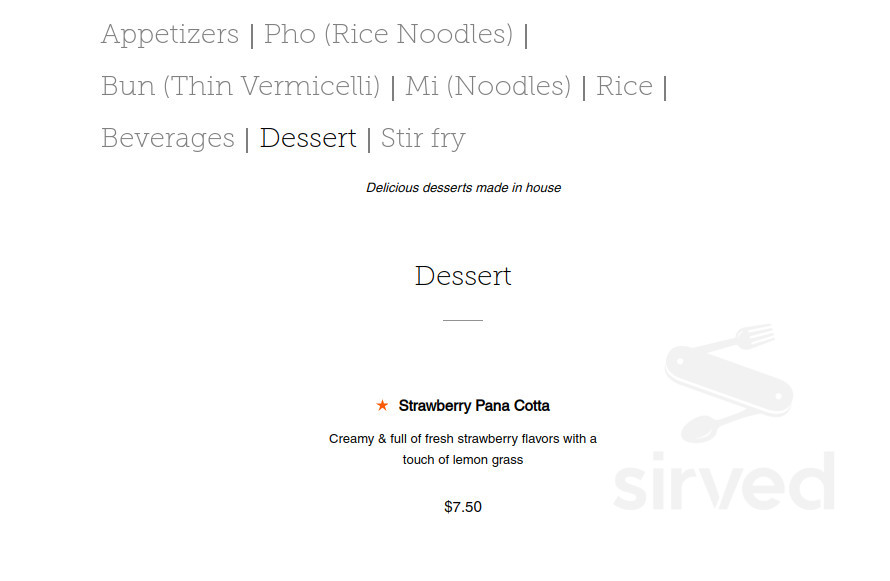 Hanoi 36 Restaurant menus in Salmon Arm, British Columbia, Canada