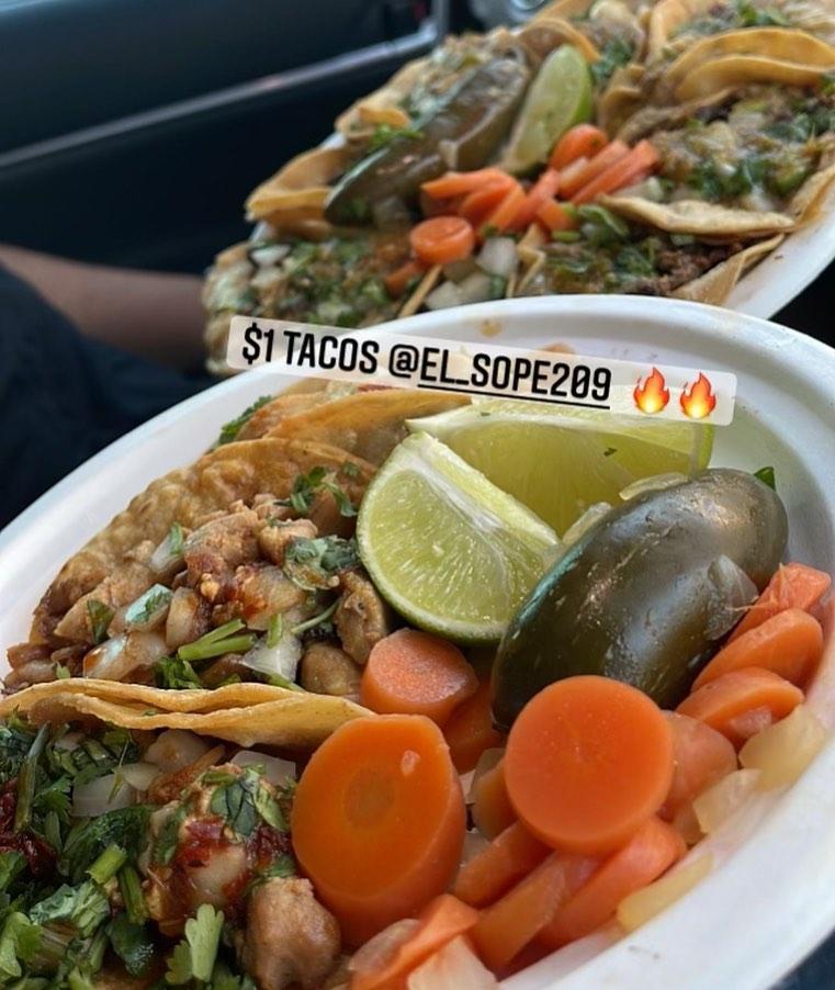 EL Sope menu in Merced, California, USA