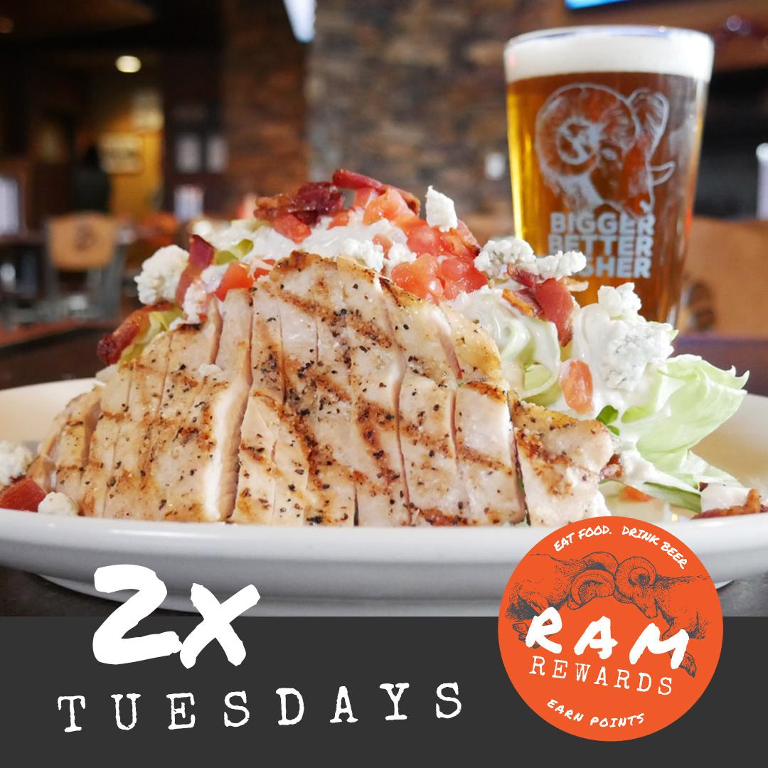 RAM Restaurant & Brewhouse menus in Lake Stevens, Washington, United States