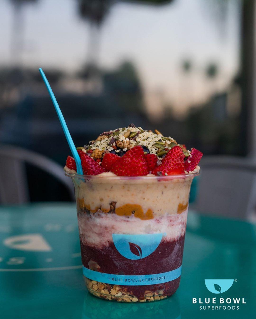 Blue Bowl Superfoods menu in Orange, California, USA