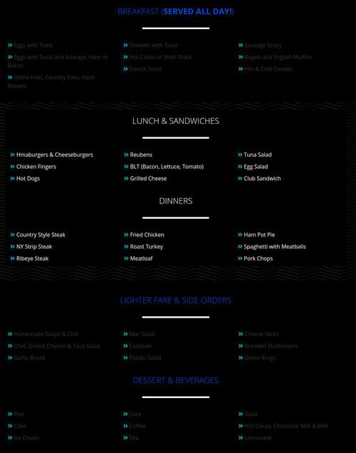 Donna's Family Restaurant menu in Huntingdon, Pennsylvania, USA