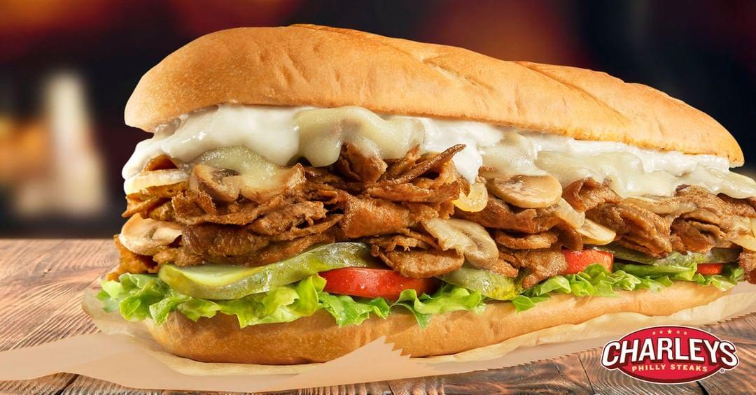 Charley's Cheesesteaks menu in Jacksonville, Florida, USA