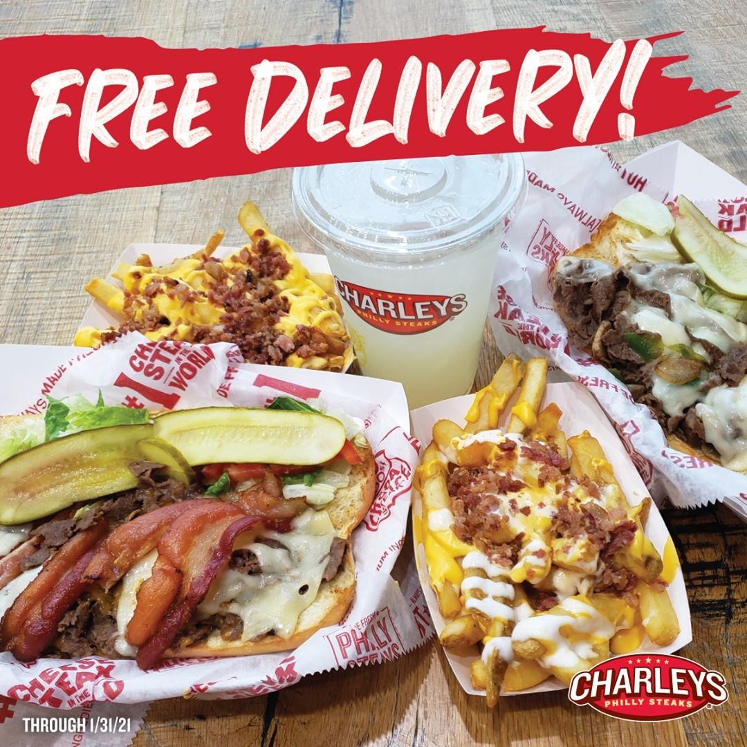 Menu for Charleys Philly Steaks in Laurel, Maryland, United States