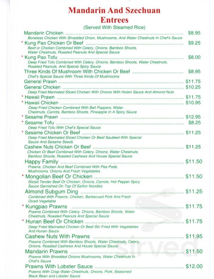Emperor's Palace( West Bremerton) menu in Bremerton, Washington, USA