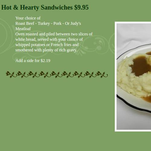 Dream Restaurant menu in Hollidaysburg, Pennsylvania, USA