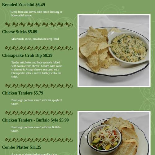 Dream Restaurant menu in Hollidaysburg, Pennsylvania, USA