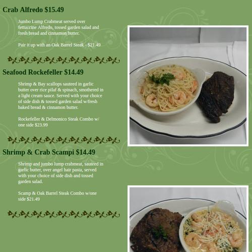 Dream Restaurant menu in Hollidaysburg, Pennsylvania, USA