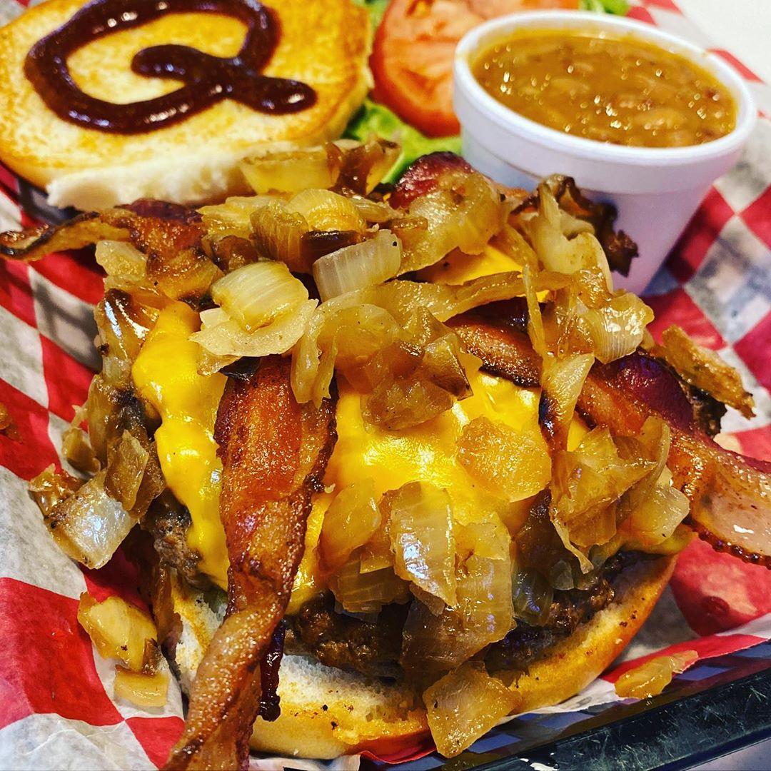 Biff Buzby's Burgers menu in Live Oak, Texas, USA