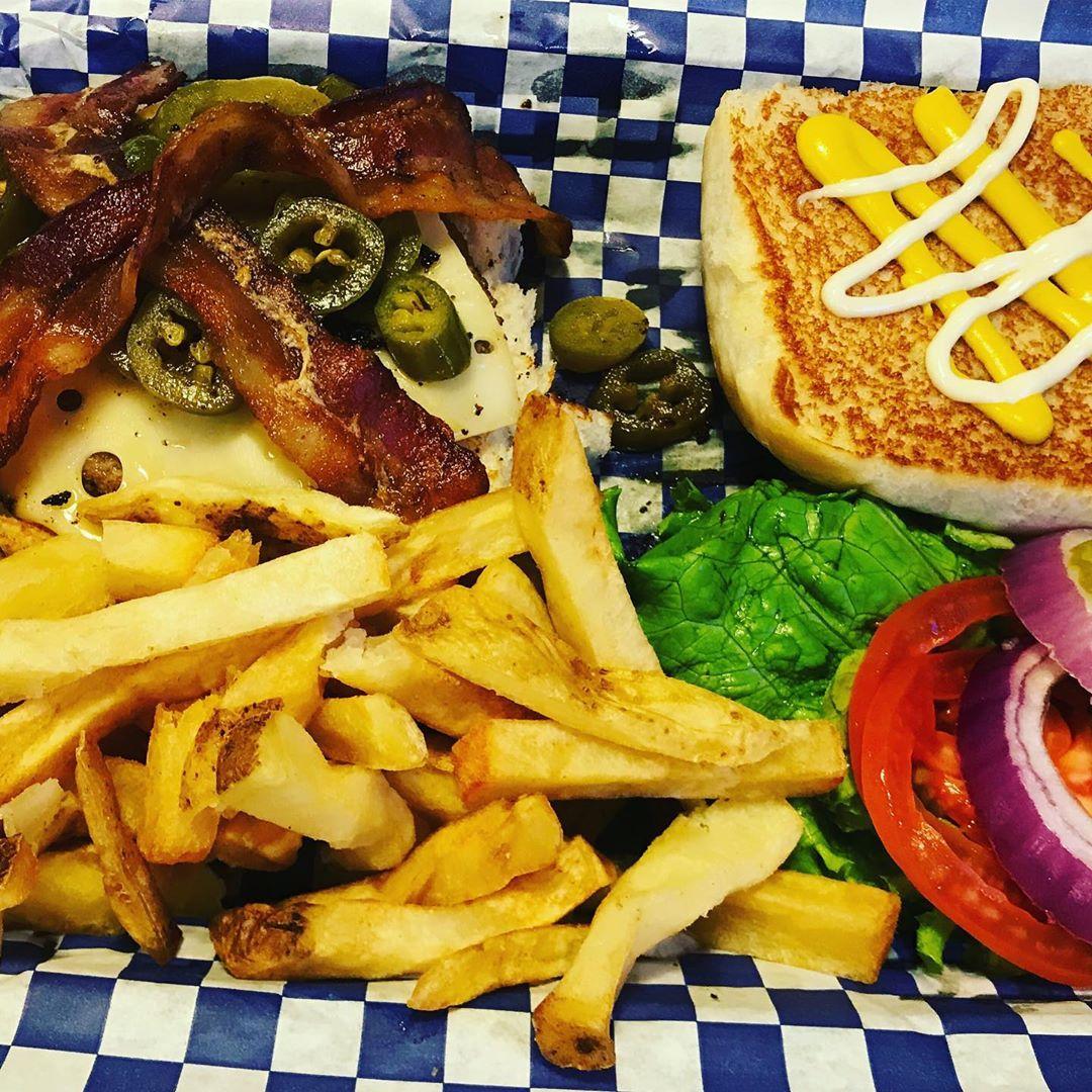 Biff Buzby's Burgers menu in Live Oak, Texas, USA