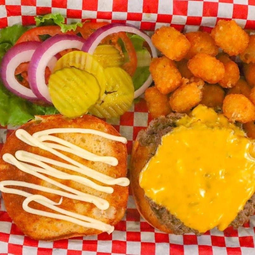 Biff Buzby's Burgers menu in Live Oak, Texas, USA