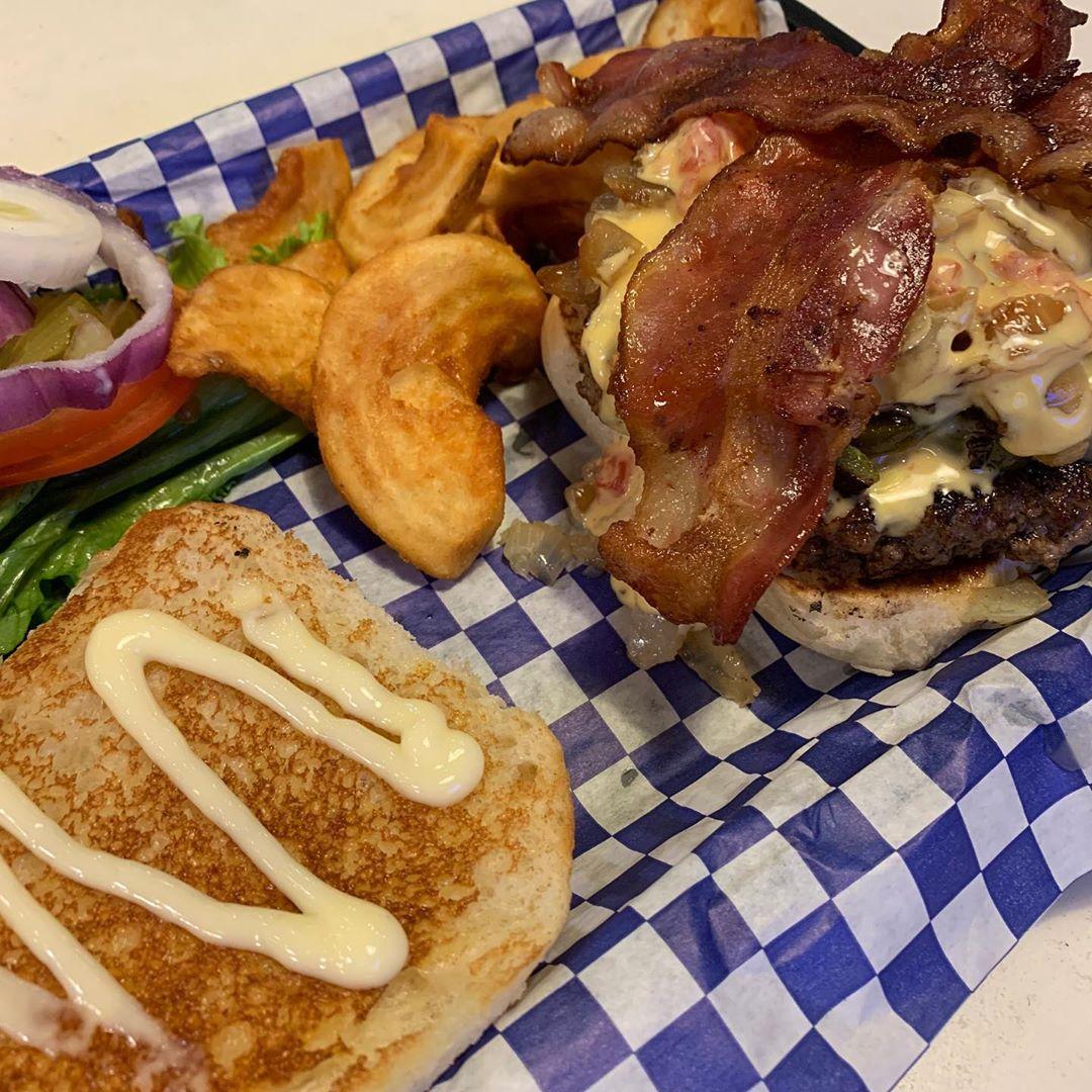 Biff Buzby's Burgers menu in Live Oak, Texas, USA