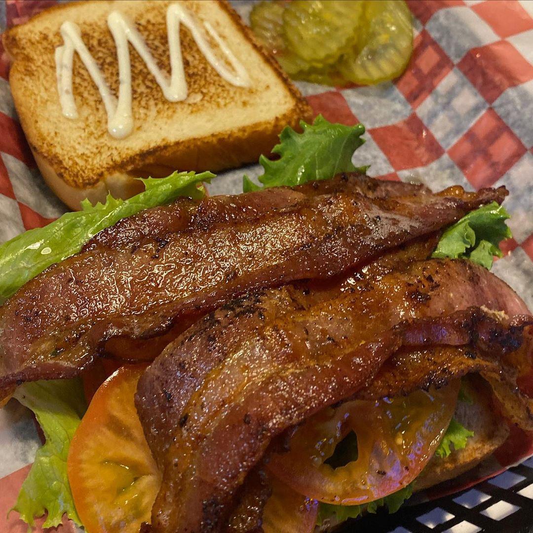Biff Buzby's Burgers menu in Live Oak, Texas, USA
