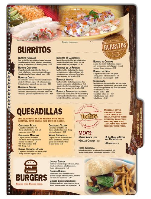 Salsa's Mexican Café menu in Leonardtown, Maryland, USA