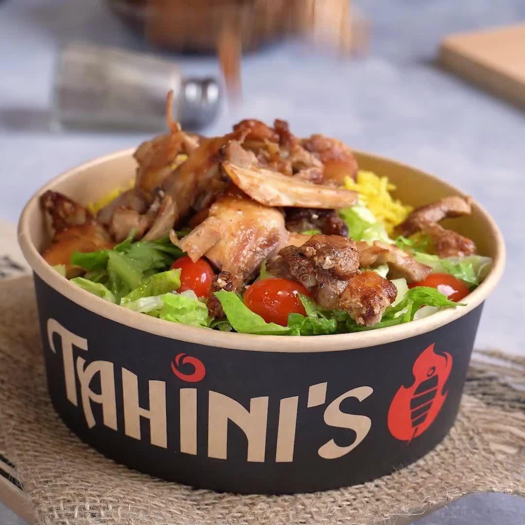 Tahinis menu in Oshawa, Ontario, Canada