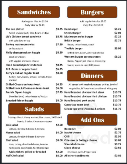 Boulevard Billiards menus in Topeka, Kansas, United States