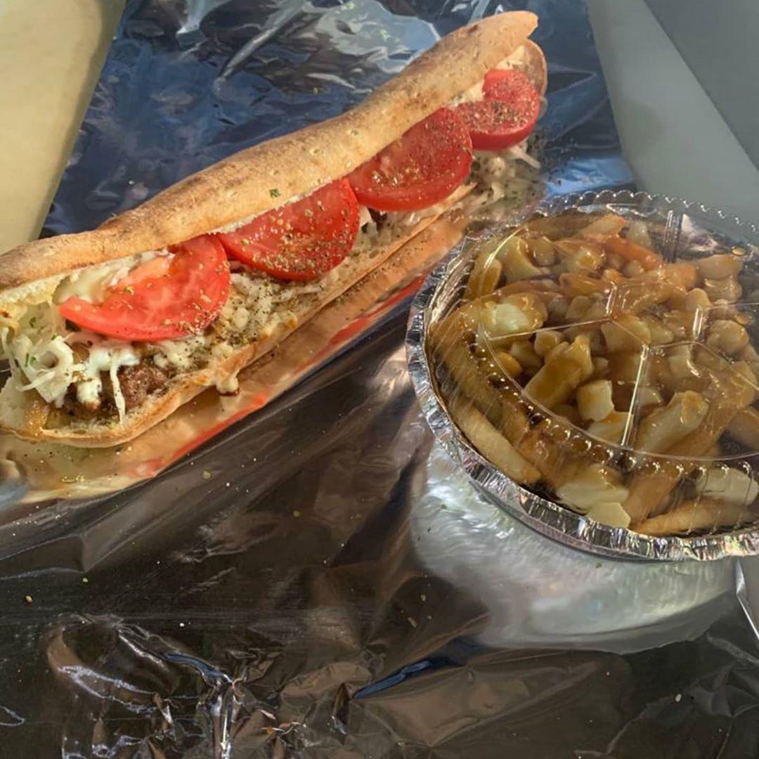 Vivaldi menu in Pierrefonds, Quebec, Canada