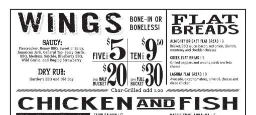 J P Edwards Grill & Bar Menu - Burnham, Pennsylvania | Sirved