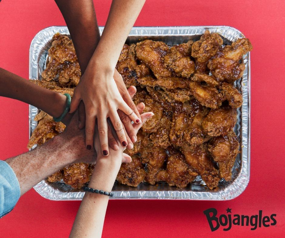 Bojangles menu in Muscle Shoals, Alabama, USA