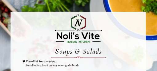Menu for Noli's Vite in Cibolo, TX | Sirved