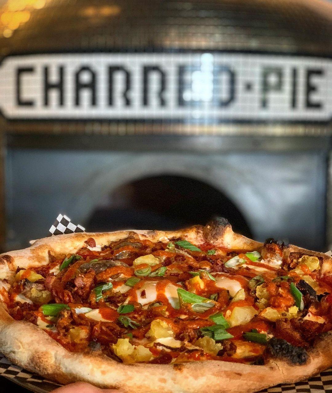 Charred Pie menu in Oro Valley, Arizona, USA