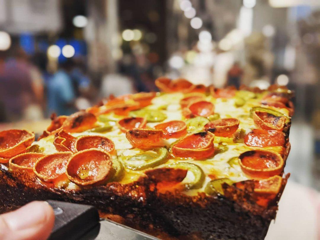 Wrecktangle Pizza menu in Minneapolis, Minnesota, USA