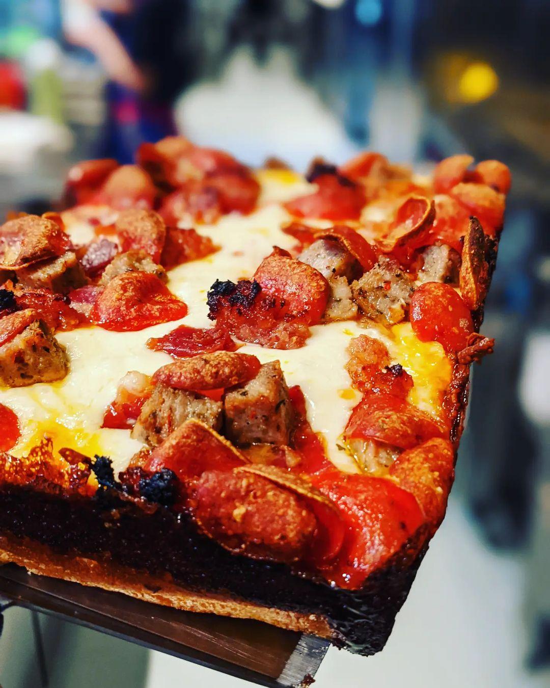 Wrecktangle Pizza menu in Minneapolis, Minnesota, USA