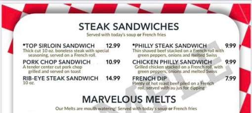 Menu for Diner 54 in Kirksville, MO | Sirved