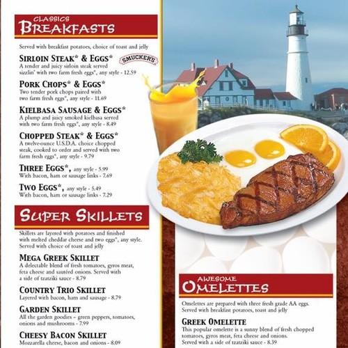 Faros Restaurant & Cocktails menu in Fond du Lac, Wisconsin, USA