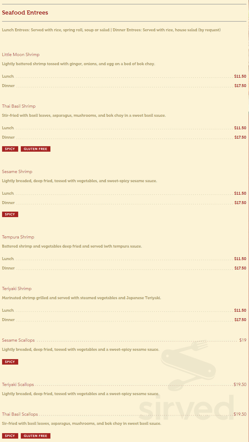 East Moon Asian Bistro & Sushi menus in Westminster, Colorado, United ...