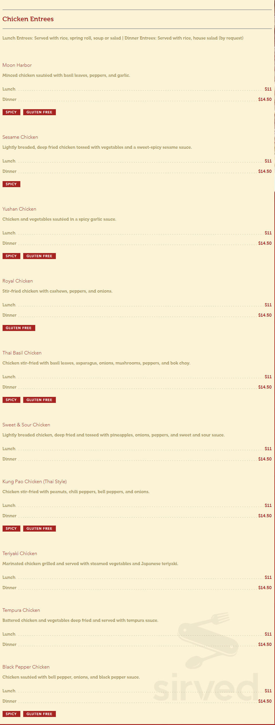 East Moon Asian Bistro & Sushi menus in Westminster, Colorado, United ...