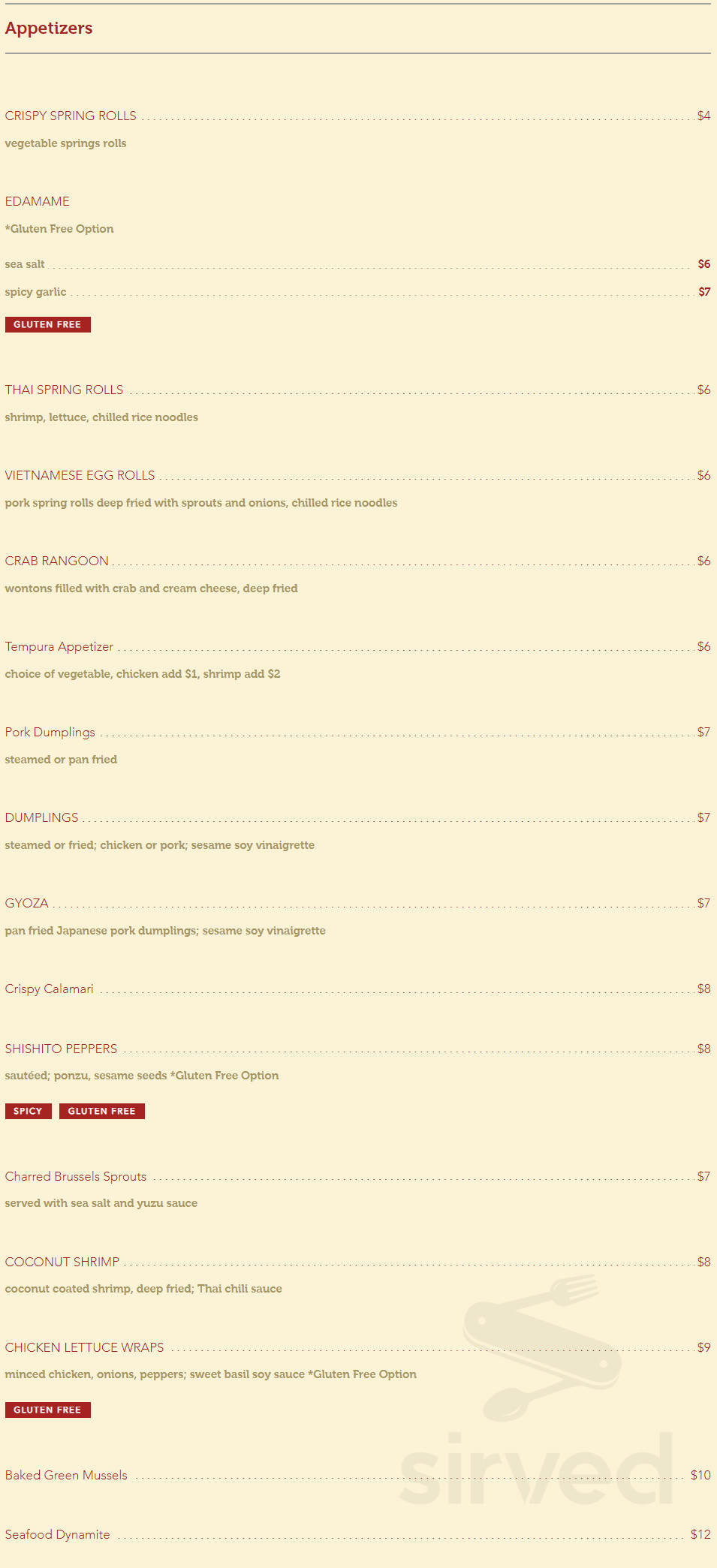 East Moon Asian Bistro & Sushi menus in Westminster, Colorado, United ...