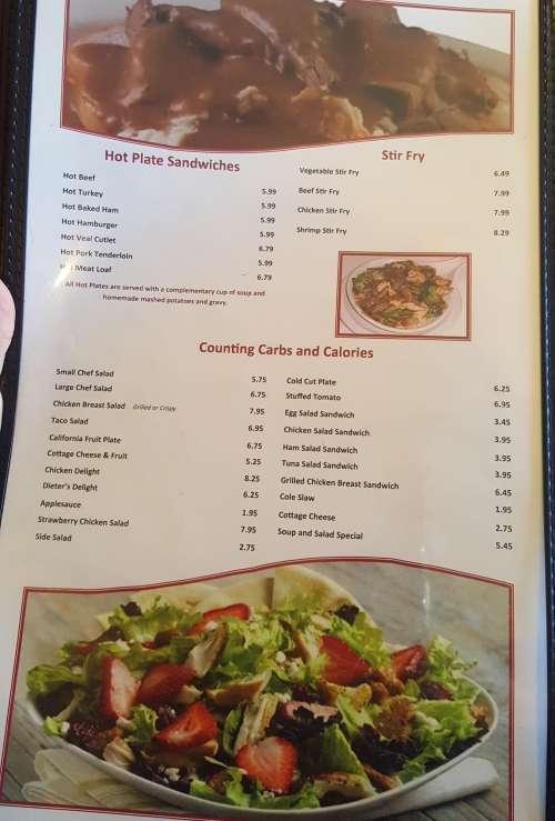 Ziggie's Family Restaurant menu in Mendota, Illinois, USA