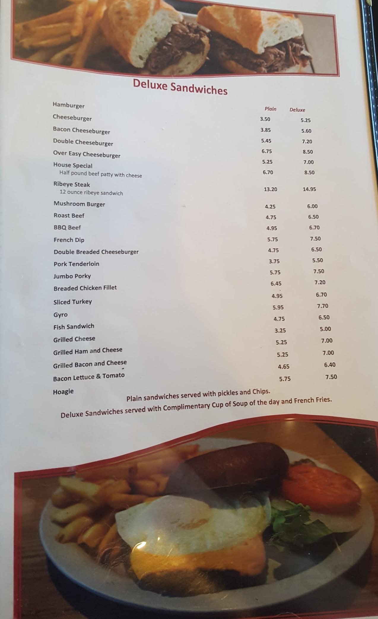 Ziggie's Family Restaurant menus in Mendota, Illinois, United States