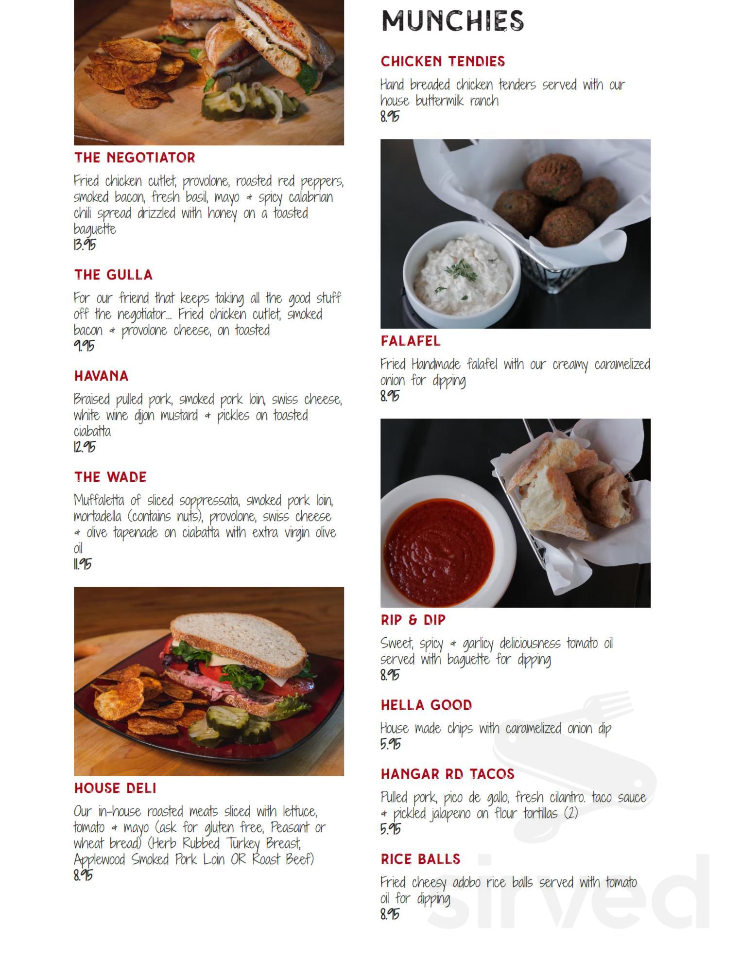 Menu - Rome NY's Crust Kitchen & Bar | Sirved