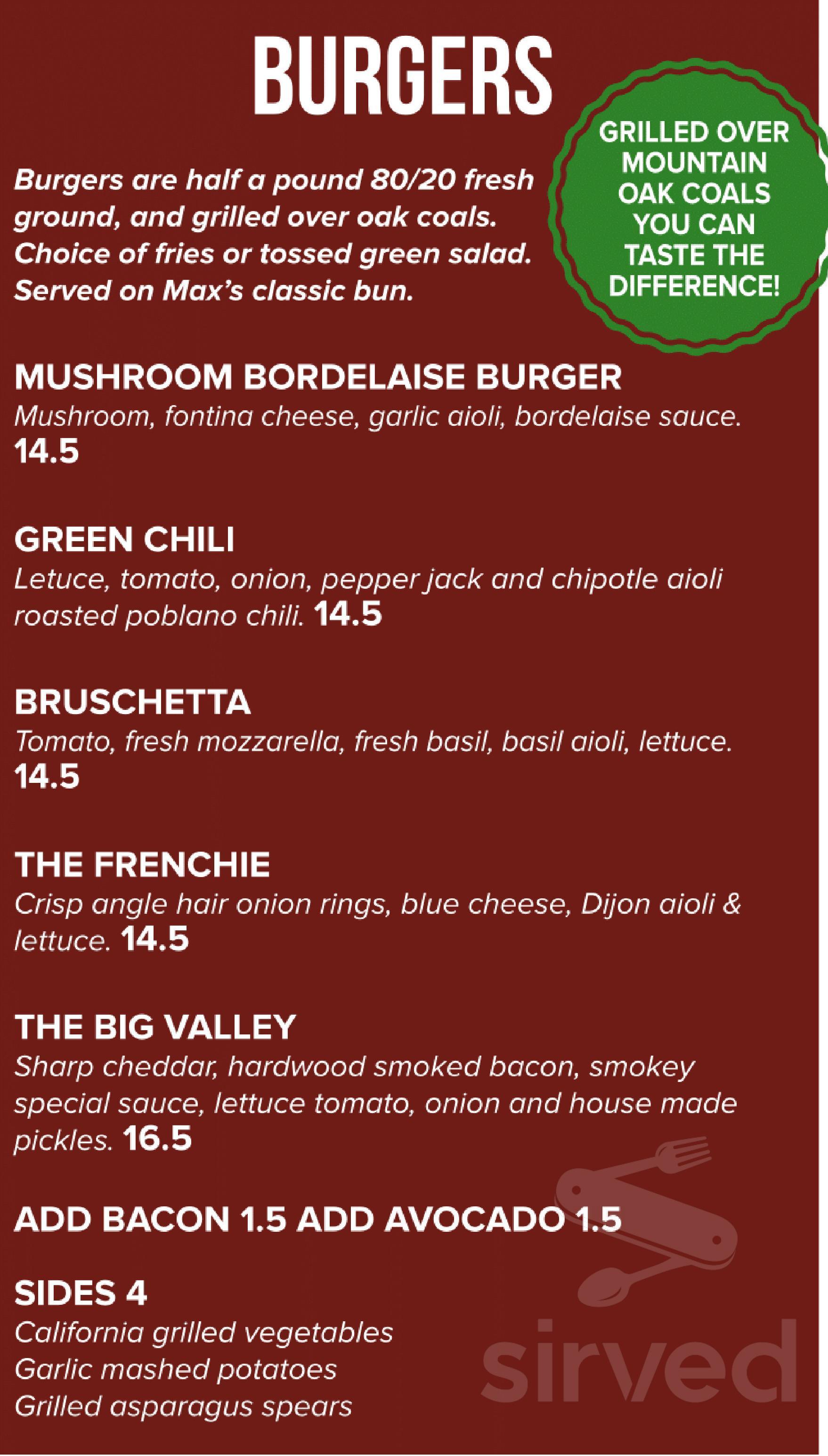 Cafe 225 menus in Visalia, California, United States