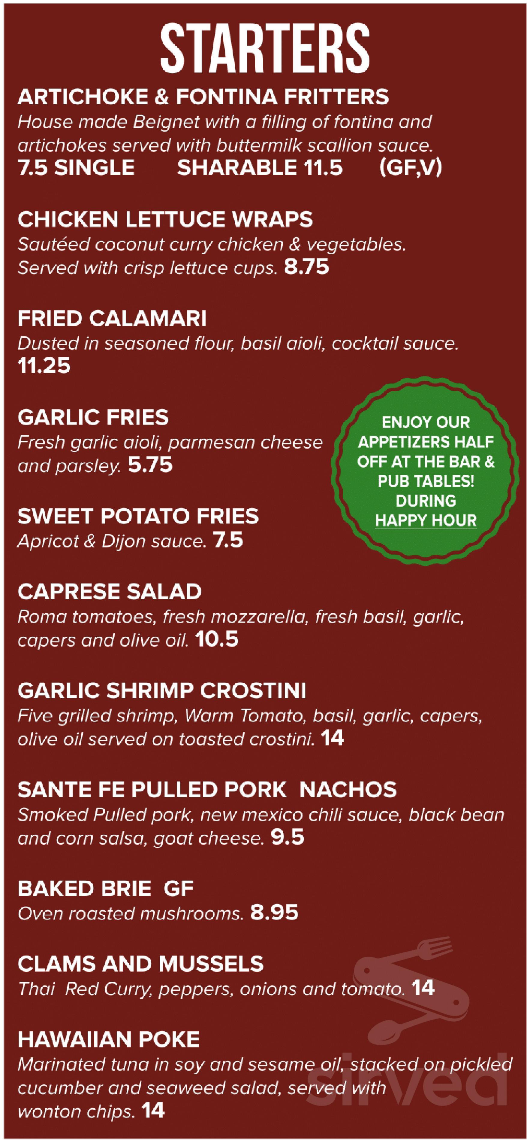 Cafe 225 menus in Visalia, California, United States