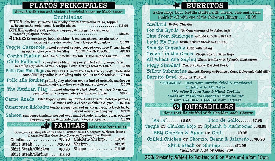 Burrito Bar menu in Staten Island, New York, USA