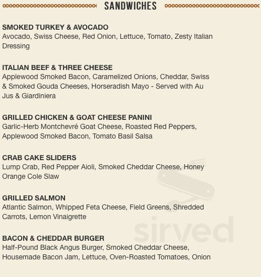 Biaggi's Ristorante Italiano menu in Naperville, Illinois, USA