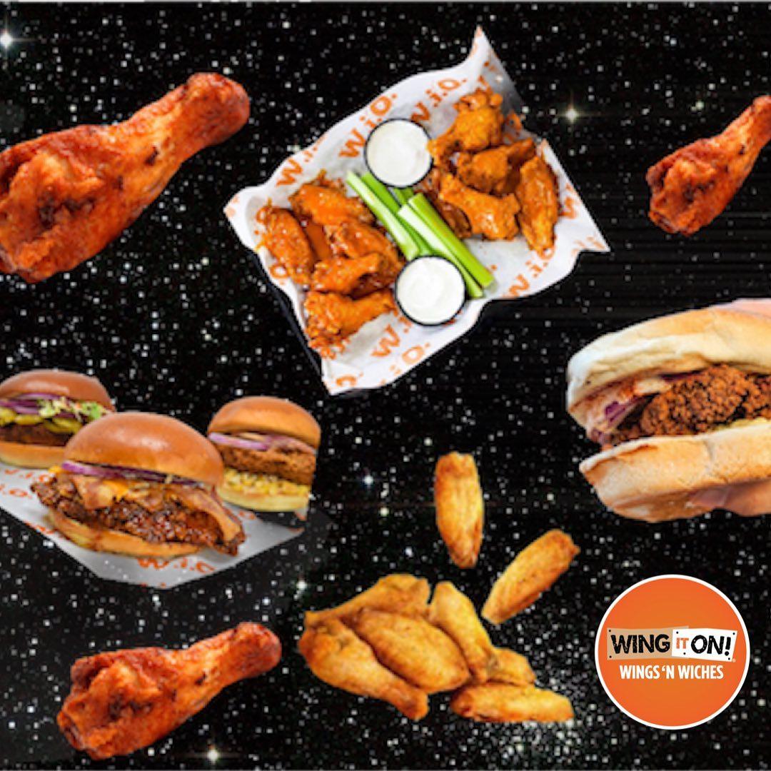 Wing It On! menu in Copiague, New York, USA