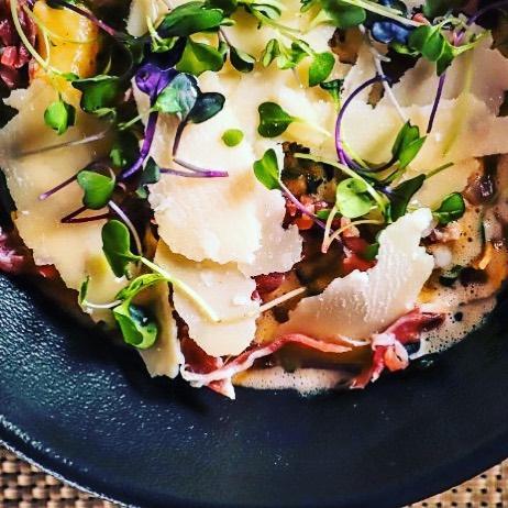 Bistronomic menu in Chicago, Illinois, USA