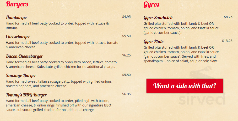 Irene's Family Restaurant menus in Norwich, Connecticut, United States