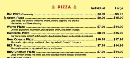Menu for Clarkston Tap in Independence Charter Township, MI | Sirved