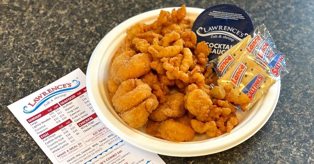 Lawrence's Fish & Shrimp menu in Chicago, Illinois, USA