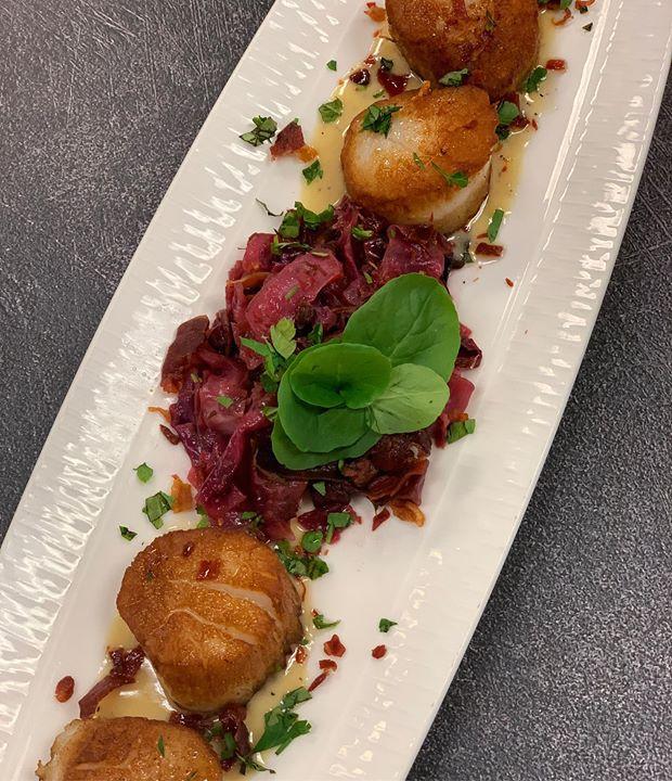 Ken Stewart's Lodge menu in Bath, Ohio, USA