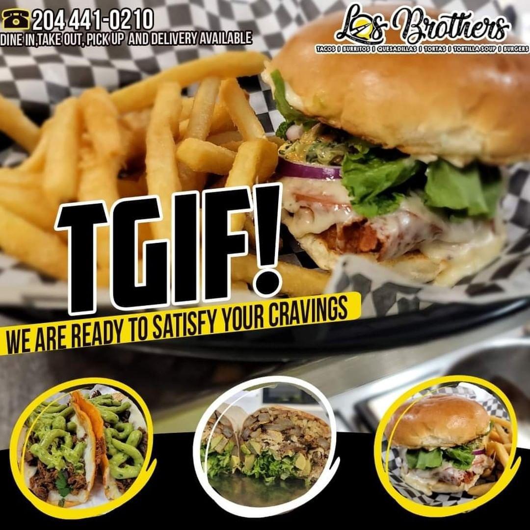 Los Brothers Street Food menu in Brandon, Manitoba, Canada