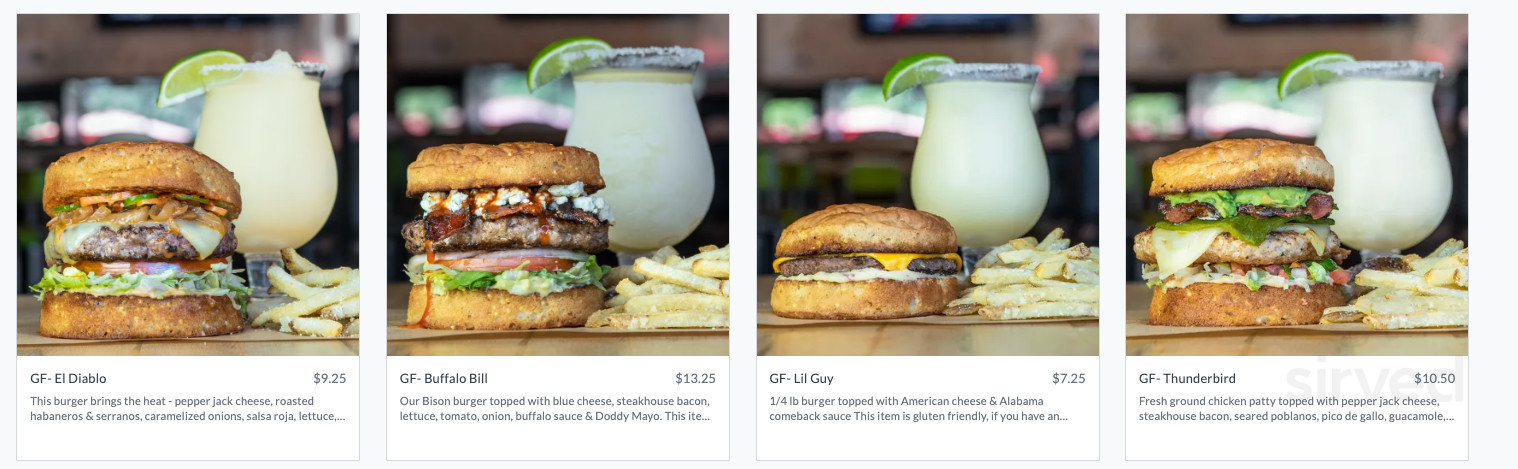 Hopdoddy Burger Bar menus in Denver, Colorado, United States