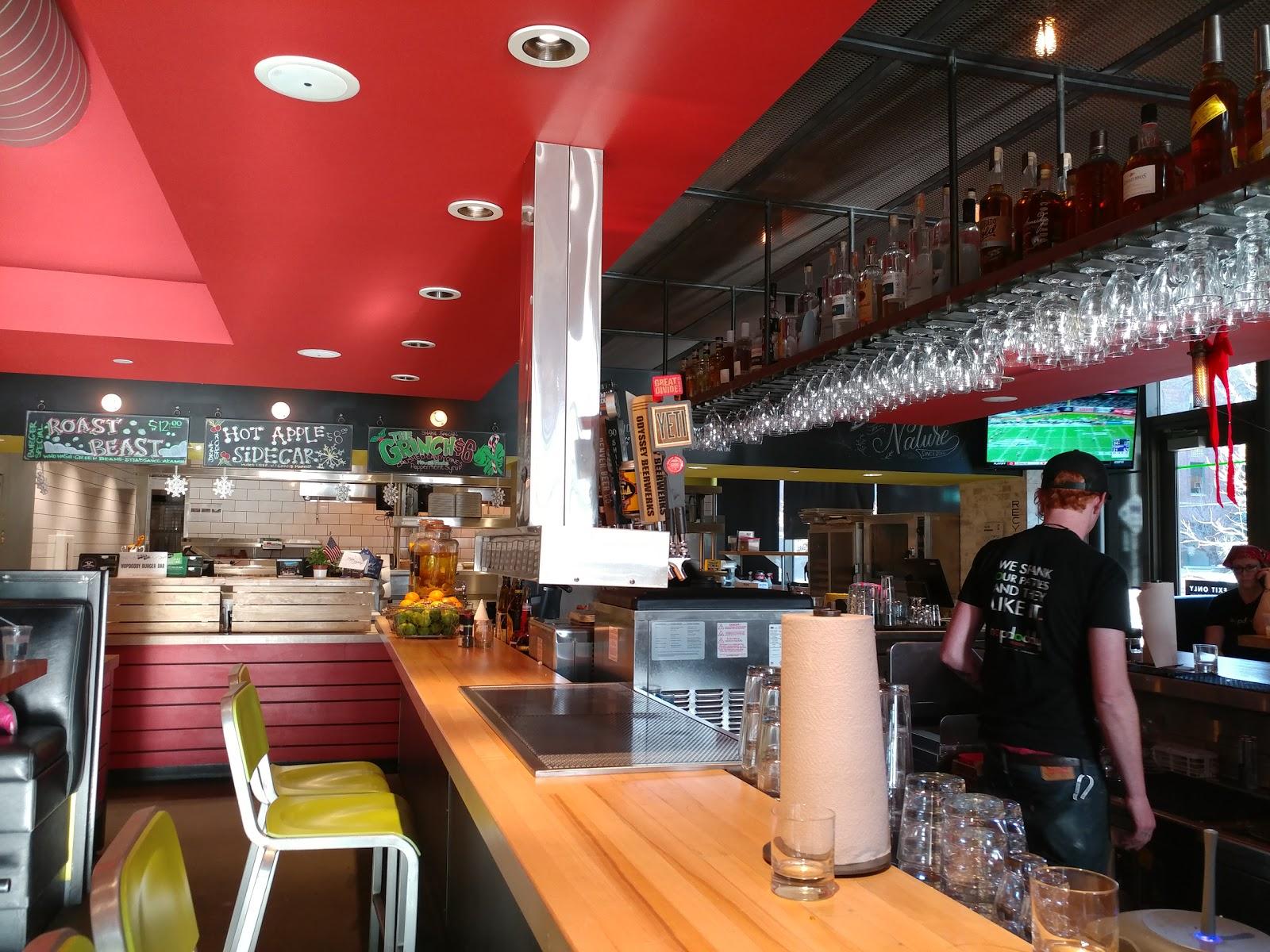 Hopdoddy Burger Bar menu in Houston, Texas, USA